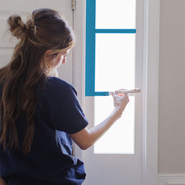 Square Paintbrush - Paintbrush for Windows, Narrow Molding & Murals - Zibra
