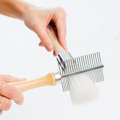 Paintbrush Cleaning Tool | Paint Brush Comb | Zibra