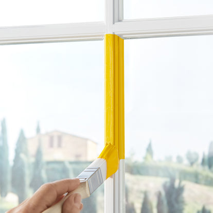 Square Paintbrush - Paintbrush for Windows, Narrow Molding & Murals - Zibra