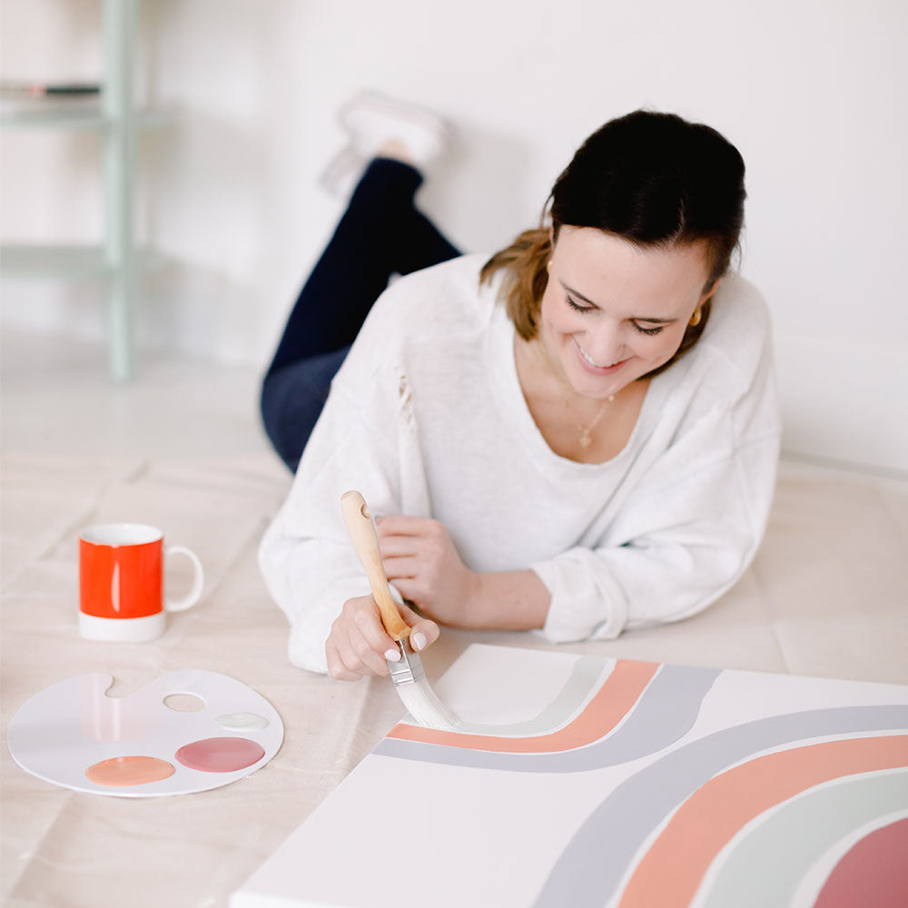 Square Paintbrush - Windows, Ledges & Narrow Molding | Zibra