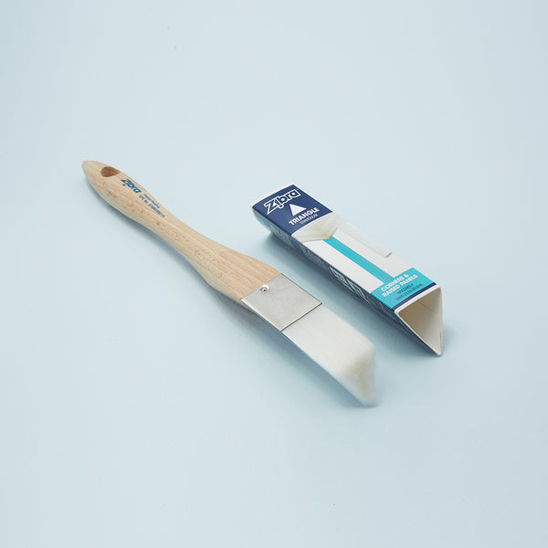Triangle Paintbrush - Best Brush for Corners, Raised Panels + Lettering ...